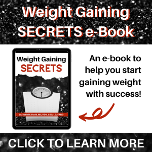 Why am I Not Gaining Weight? Help From a Dietitian! - The Geriatric ...