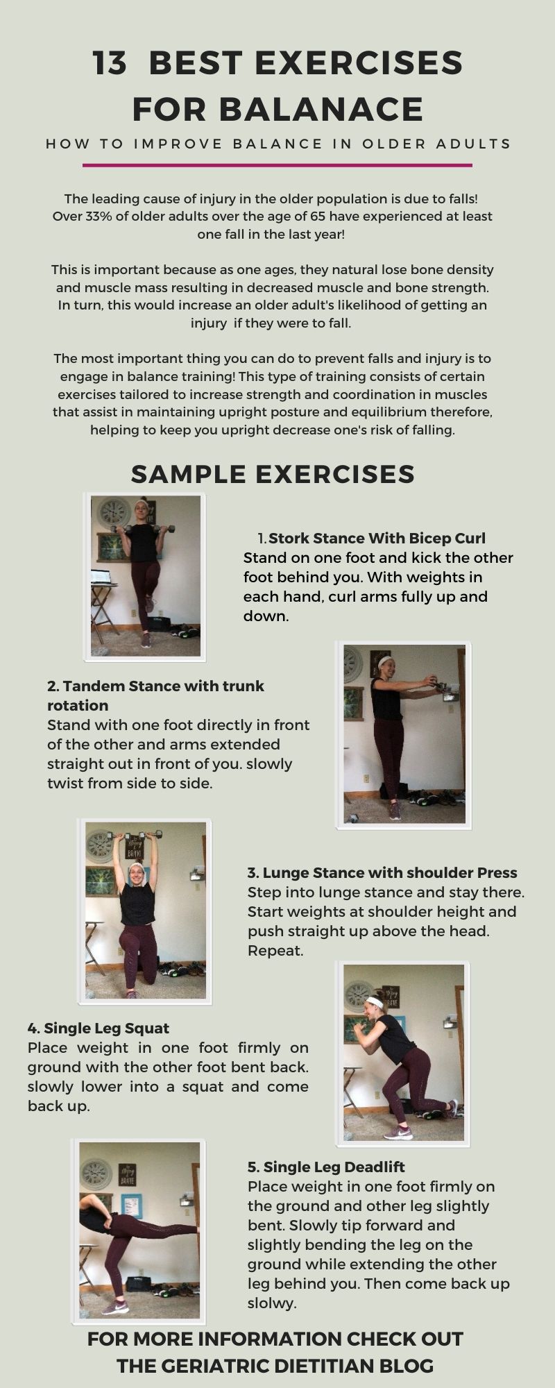 Printable Balance Exercises For Seniors Printable Blank World