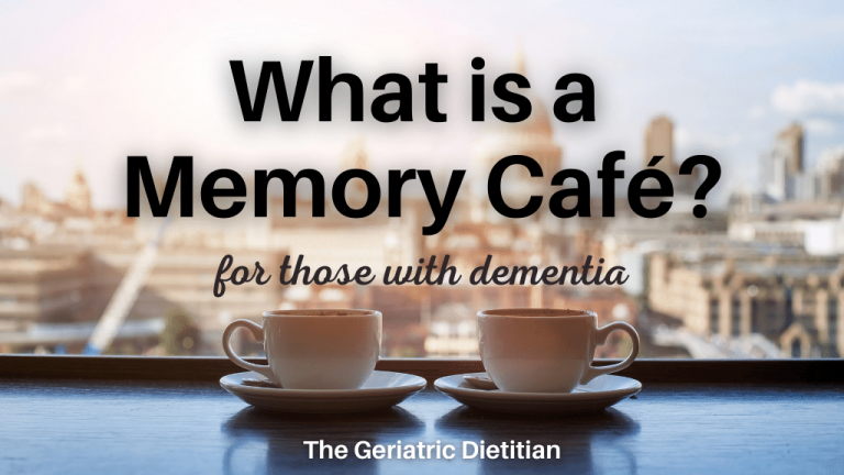 What is a Memory Cafe? For Those with Dementia - The Geriatric Dietitian