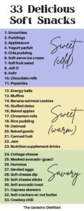 Soft Foods 101: A Comprehensive Guide - The Geriatric Dietitian
