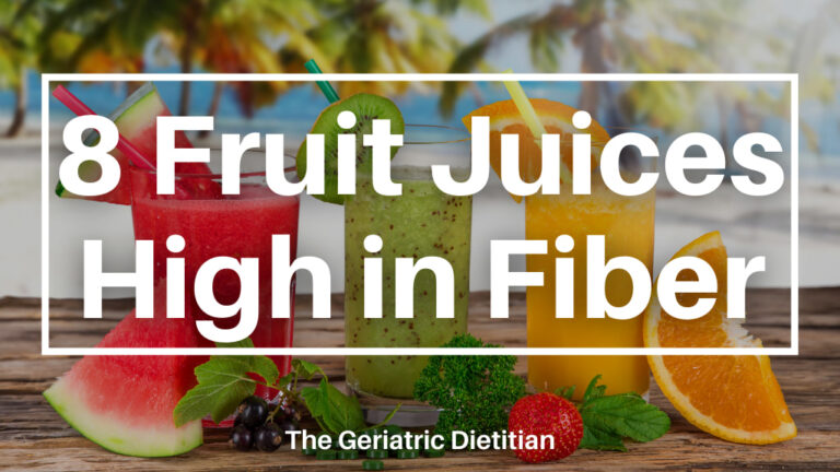 Fiber Archives - The Geriatric Dietitian